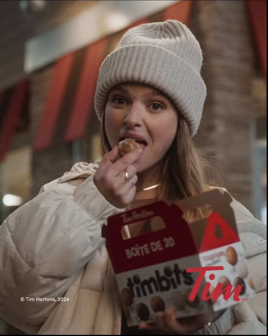 Tim Horton Ad - Action Picture Car